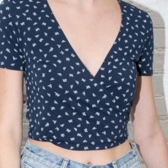 Brandy Melville | Tops | Rare Brandy Melville Tie Top | Poshmark